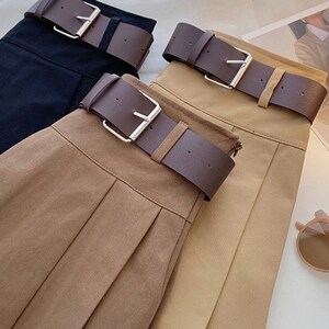 Women Mini Y2k Summer Sashes Korean Fashion Clothing Black - Etsy