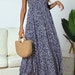 Summer Boho Maxi Dress Women Viscose Party Long Floral Dress - Etsy