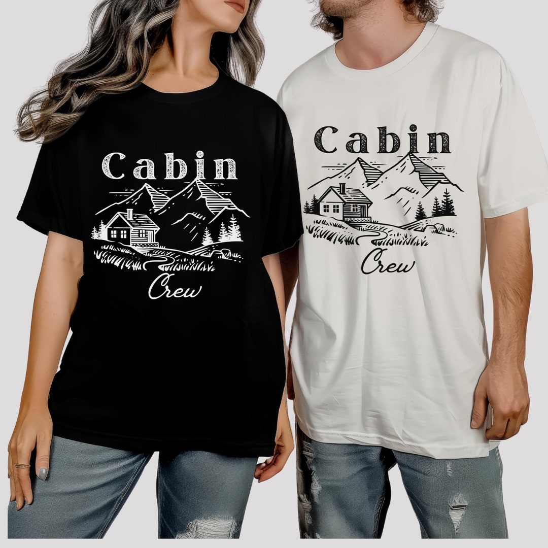Cabin Crew Couple Shirt Gift for Nature Lover Outdoorsy Gifts Lake ...