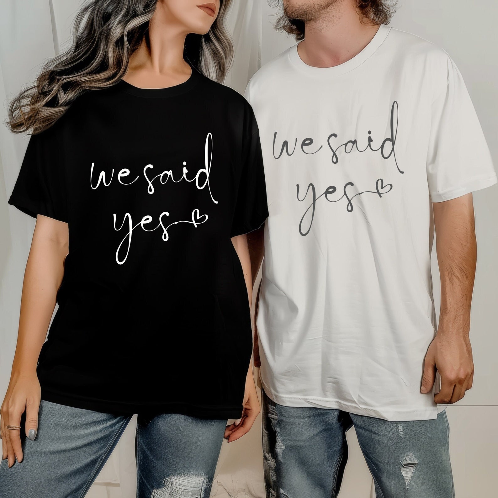 Engagement Announcement Shirt Bride and Groom Matching Shirts Wedding ...