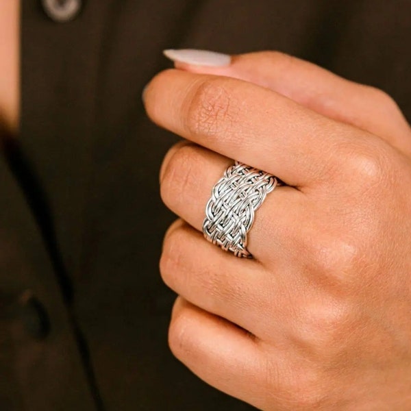 925 Silver Structural Ring - Etsy