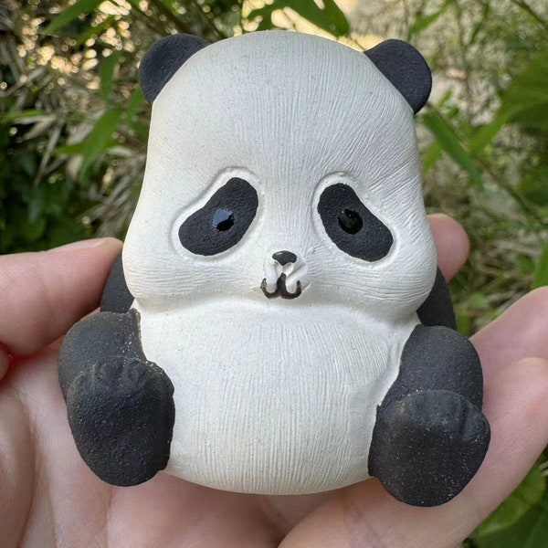 Ceramic Panda - Etsy