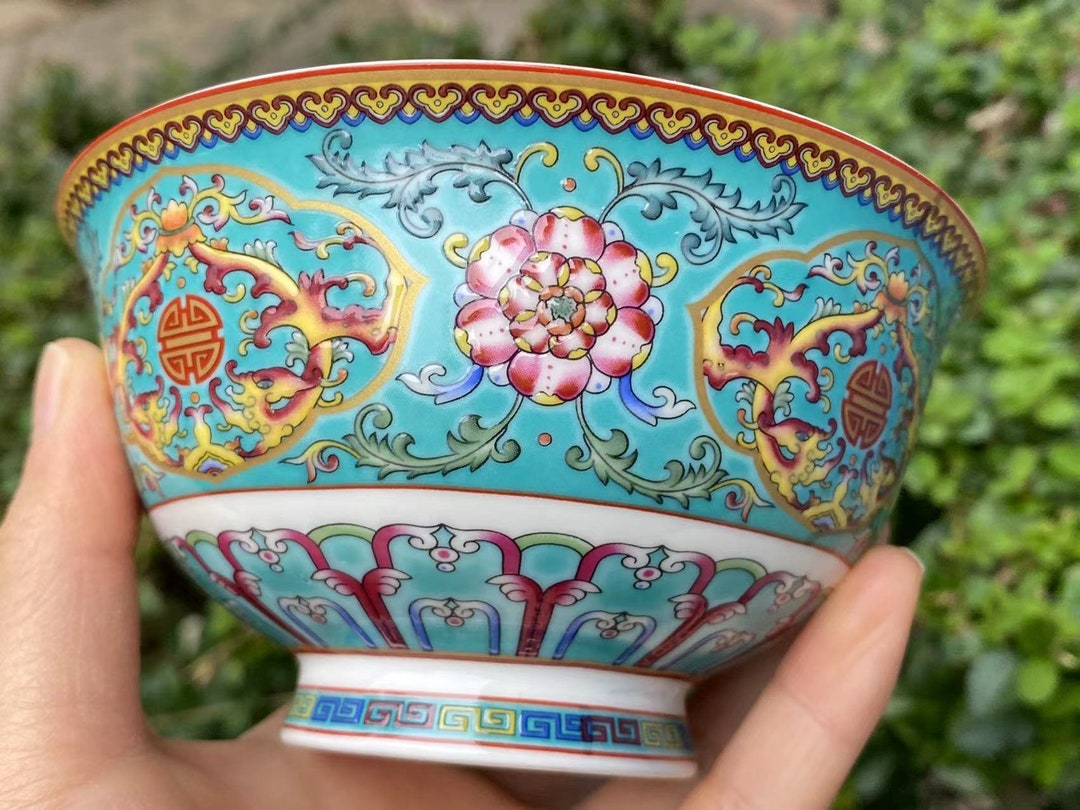 Vintage Fine Bowls Soup Bowl Rice Bowl Ramen Bowl, Taiwan Antique VTG ...