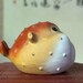 Ceramic Pufferfish Sculpture for Tea Lovers, Pufferfish Figurine Tea ...