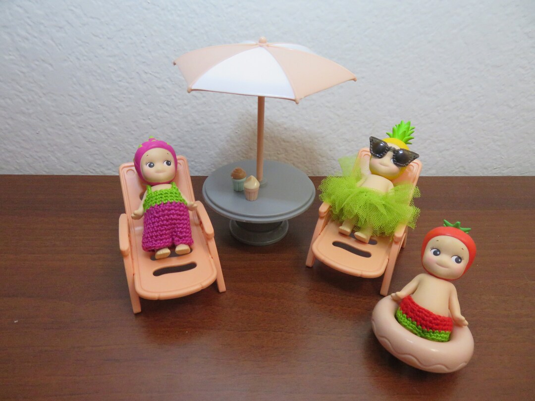 Sonny Angel Beach Chairs and Tables - Etsy