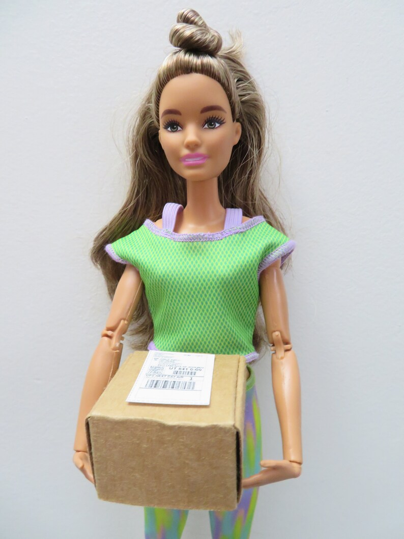 1:6 Scale Miniature Shipping Box and Shipping Label Doll - Etsy