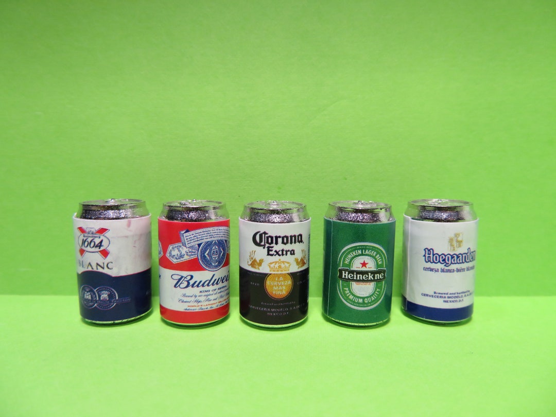 Miniature Beer Can 1:6 Scale Fashion Doll Size Beer Bottles - Etsy