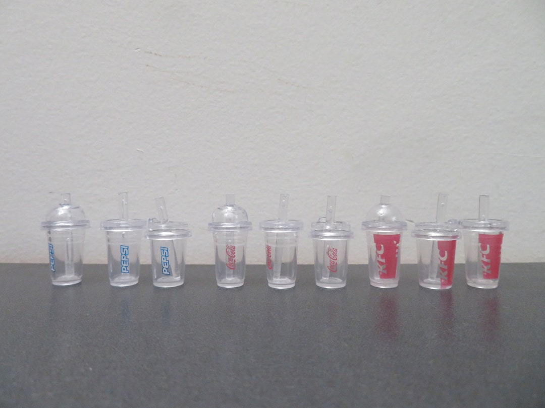 Fast Food to Go Drink Cups for Fashion Doll Size - Etsy