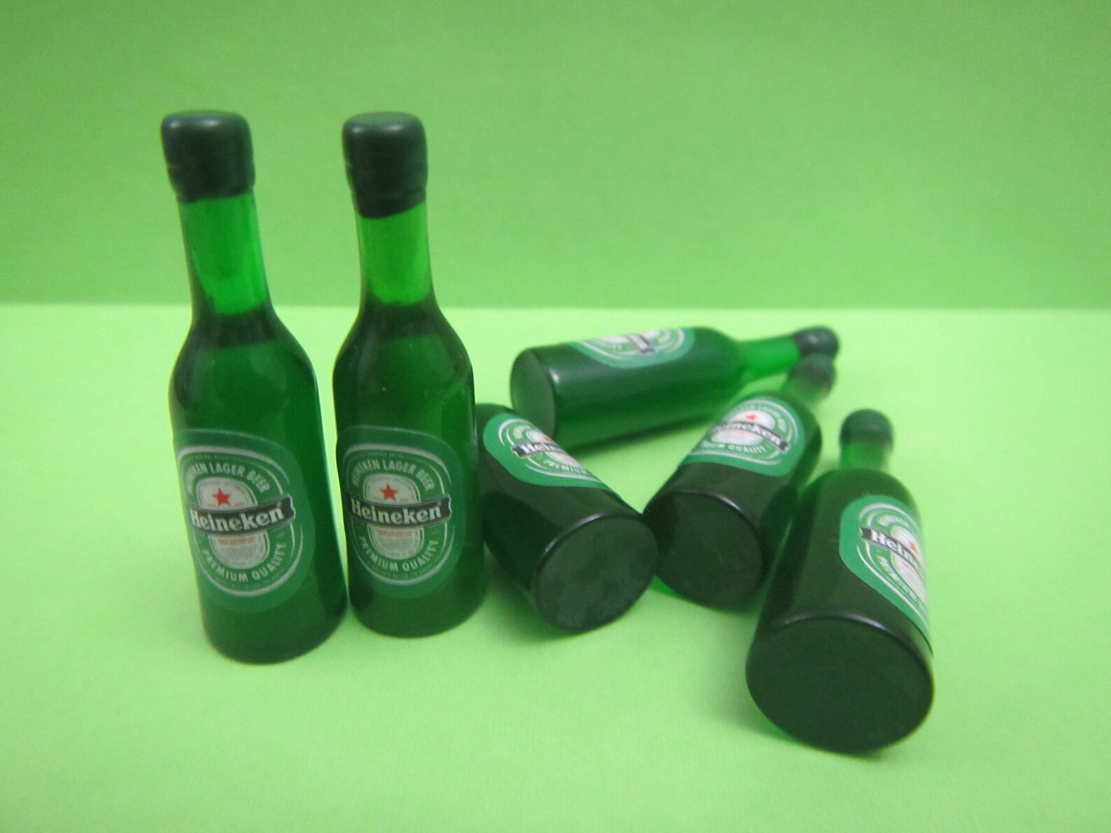 Miniature Beer Bottles 1:6 Scale Fashion Doll Size Beer - Etsy