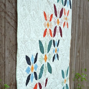 Wild Blooms Quilt Pattern (modern PDF Pattern- Baby & Throw Sizes) - Etsy