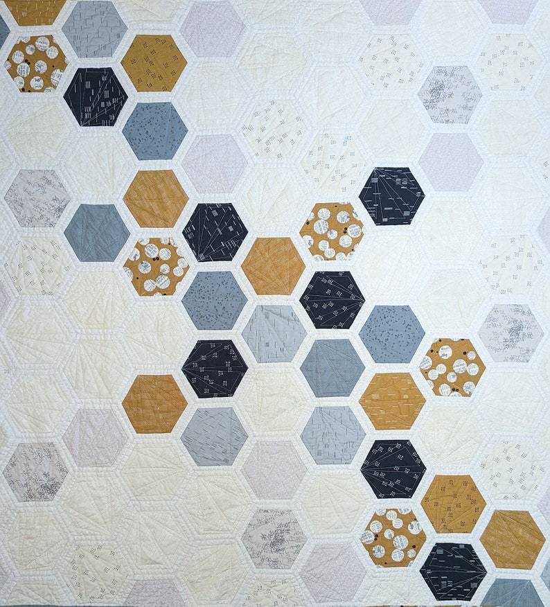 The Honeycomb Quilt (PDF Pattern) - Etsy
