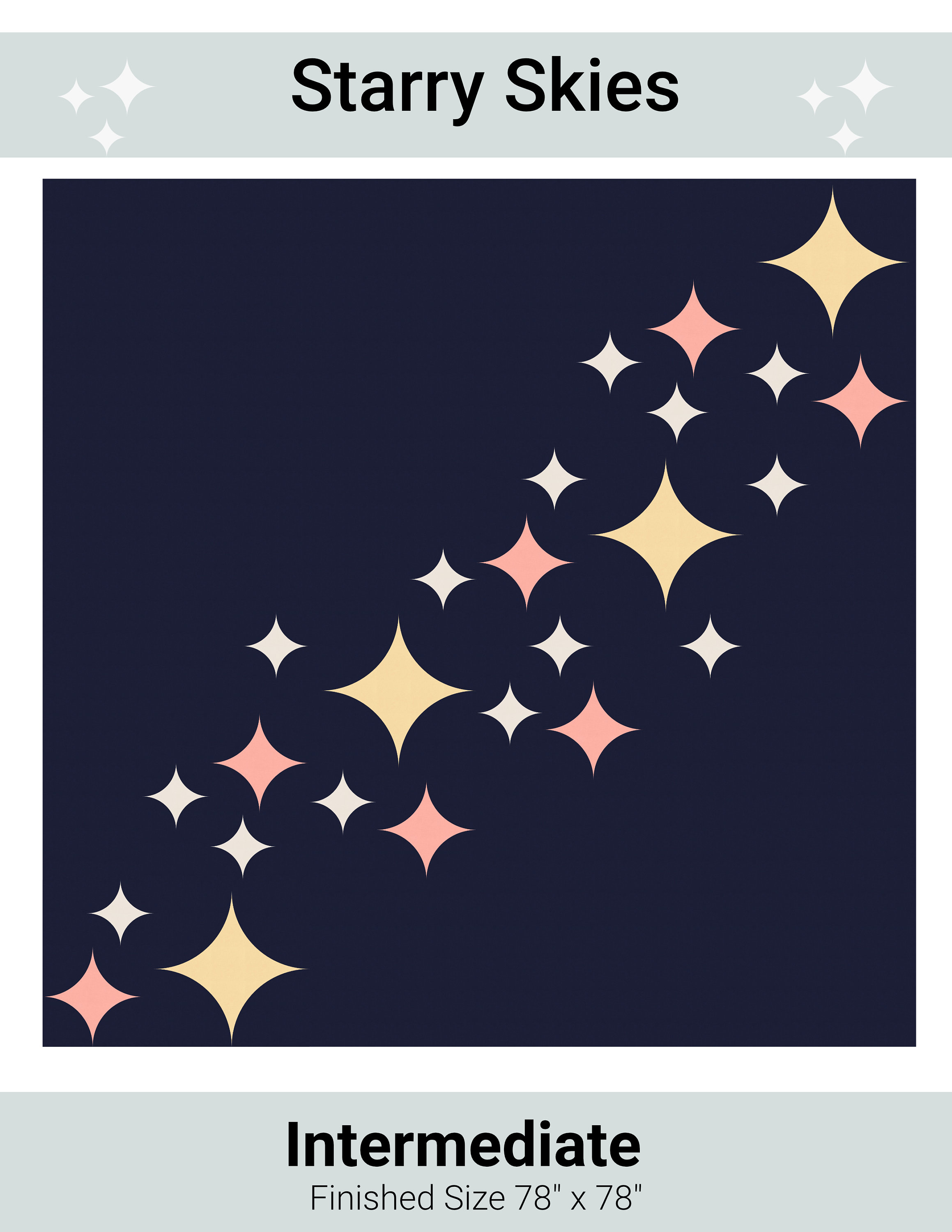 Starry Skies Quilt (PDF Pattern) - Etsy