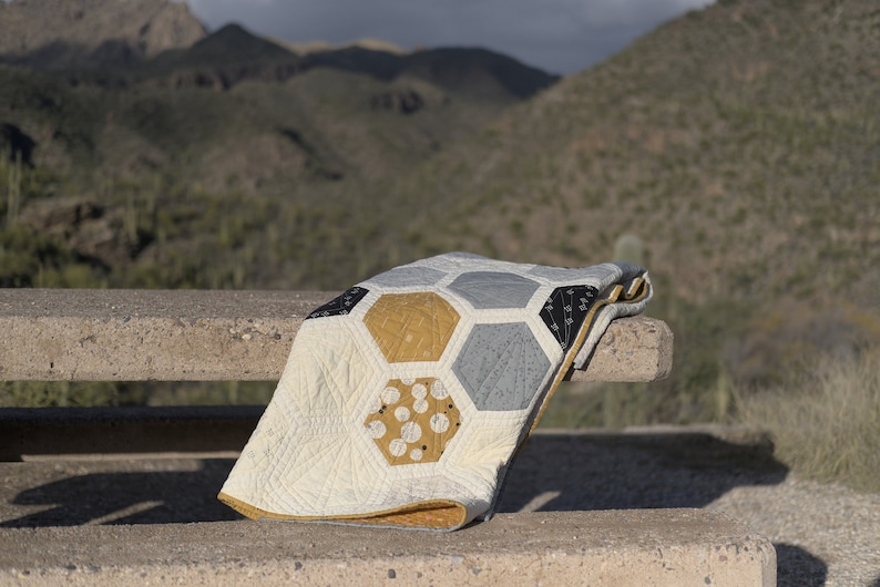 The Honeycomb Quilt (PDF Pattern) - Etsy