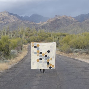 The Honeycomb Quilt (PDF Pattern) - Etsy