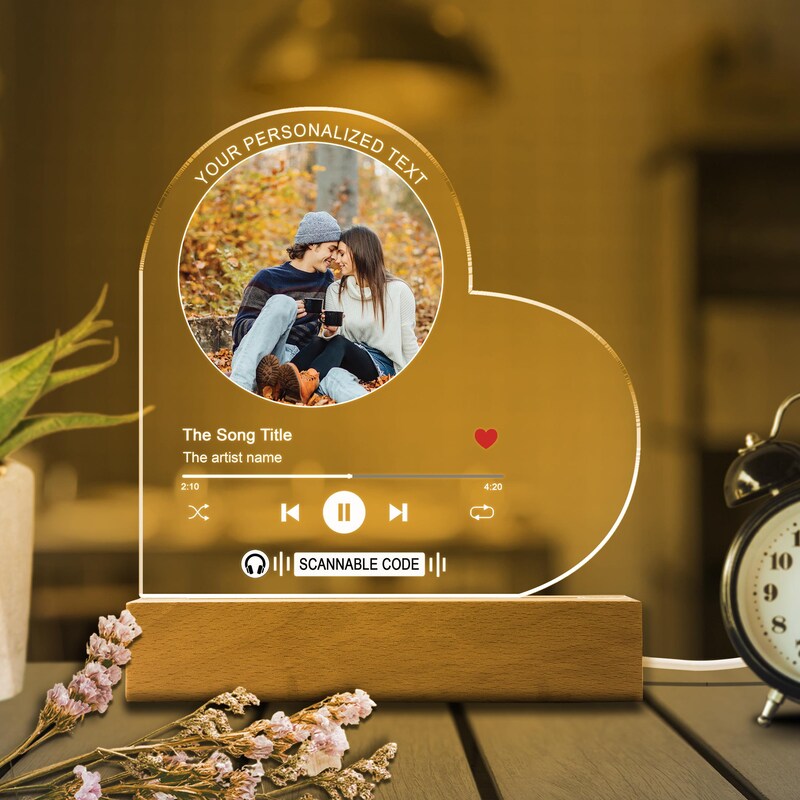 Acrylic Song Poster - Etsy