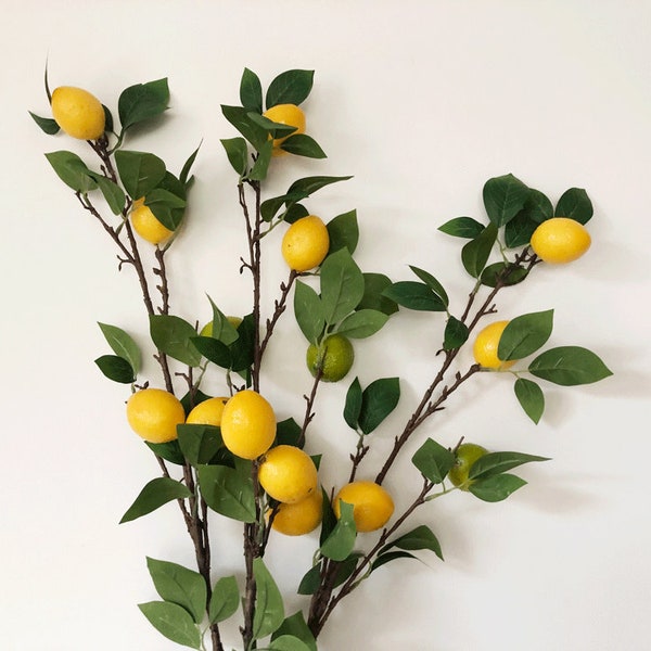 Realistic Fake Lemons - Etsy