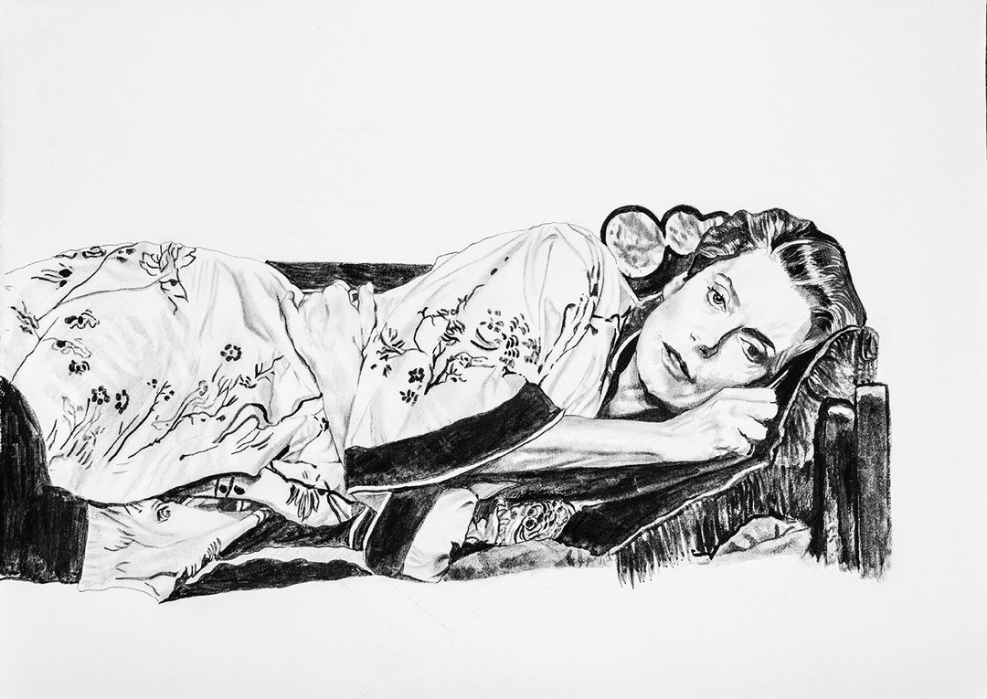 Catherine Deneuve / Indochina / Drawing Art Illustration / Cinema ...