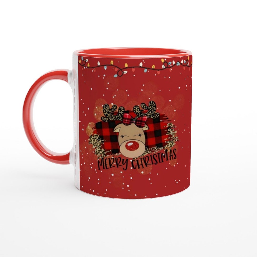 Christmas Red Mug - Etsy