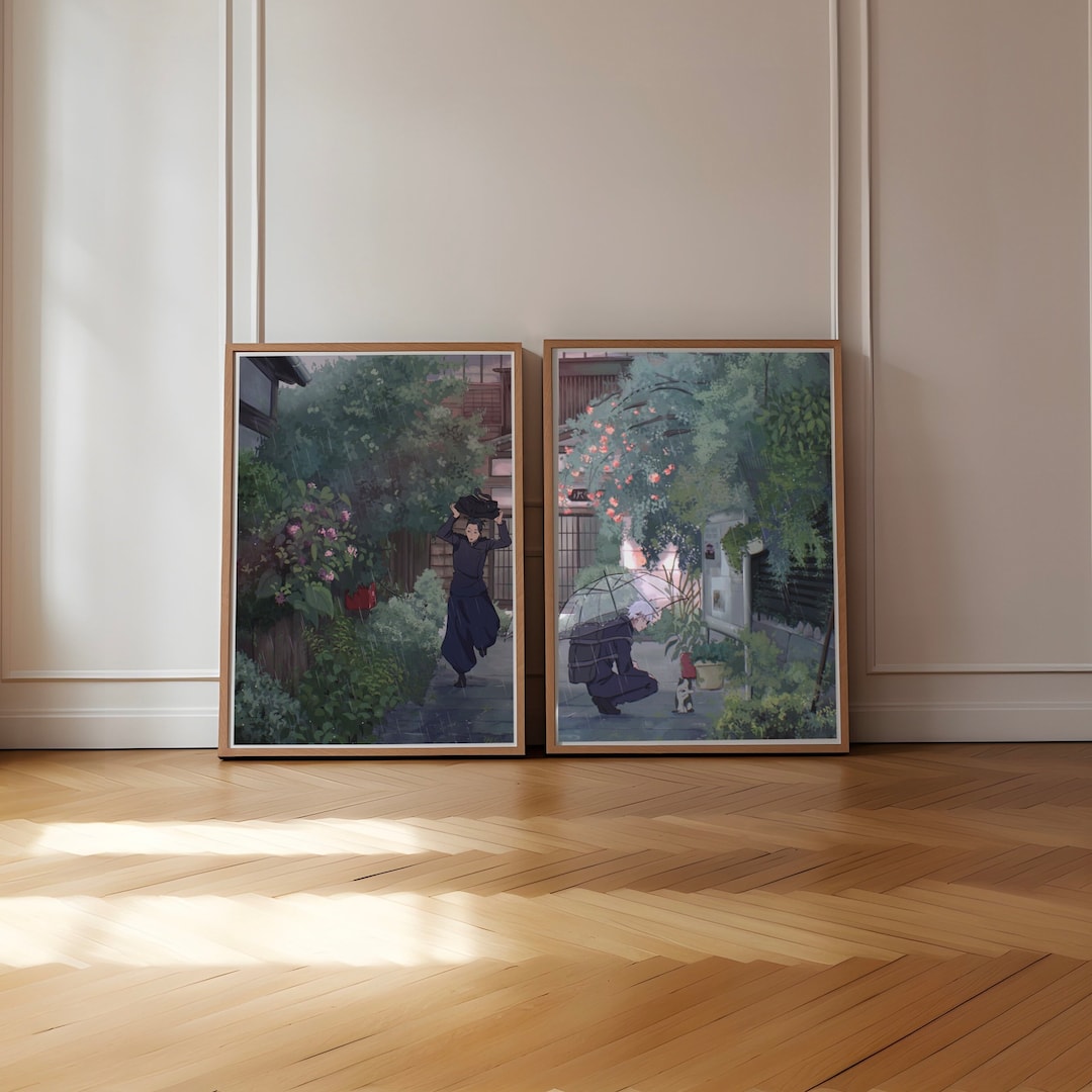 Jujutsu Kaisen Poster Pack of 2 | JJK Poster | Satoru Gojo | Anime Art ...