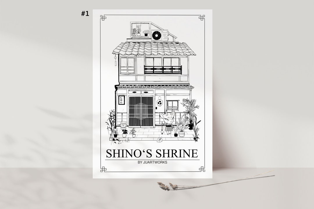A4 Print | Shino |animal Crossing Poster | Animal Crossing Art ...