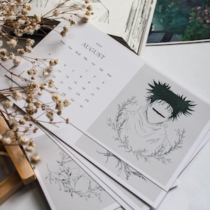 Jujutsu Kaisen Calendar 2025 | JJK Poster | Satoru Gojo | Anime Art ...