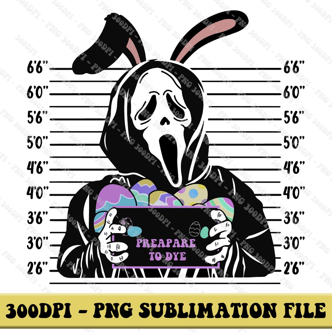 Easter Killer Mugshot Png, Horror Easter Png, Happy Easter Day Png ...