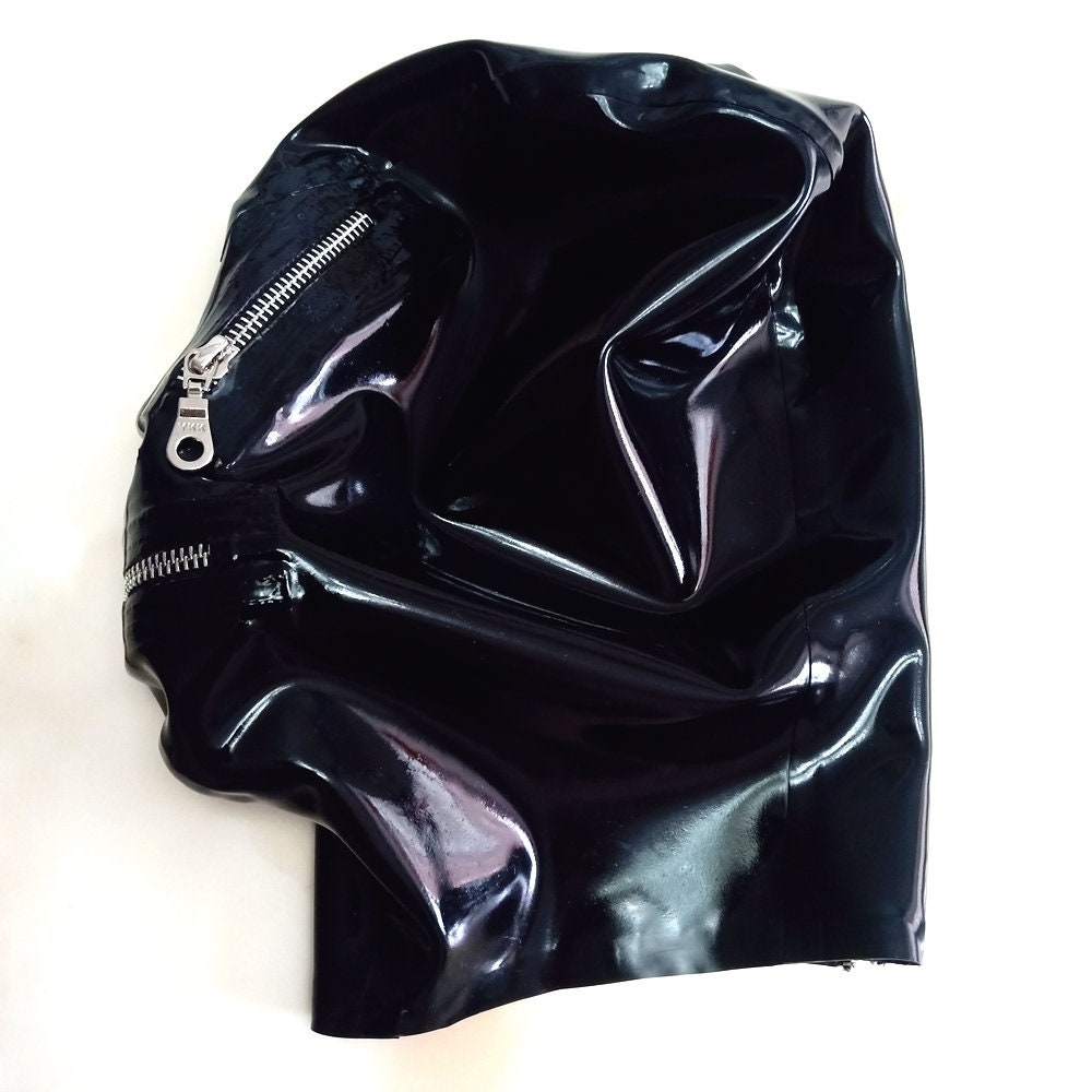 Head Hood With Zipper Zipped Hood Full Face Hood 0.4mm - Etsy