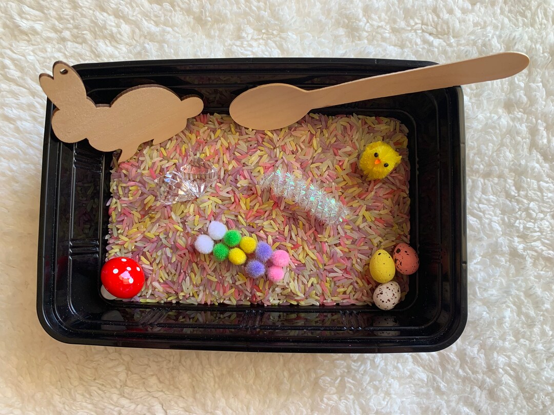 Mini Easter Sensory Rice Kit - Etsy