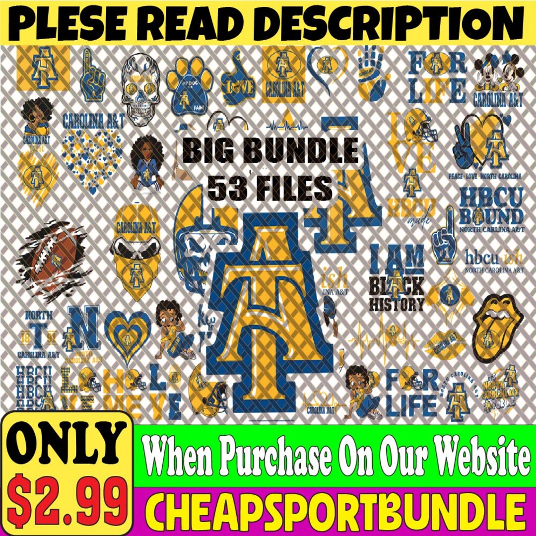 North Carolina A & T Svg HBCU Svg Collections HBCU Svg - Etsy Canada