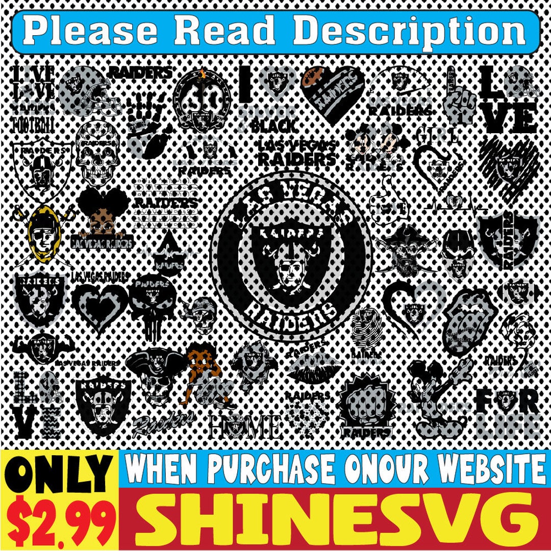 50 Files Las-vegas Raiders Football Teams Svg Las-vegas - Etsy