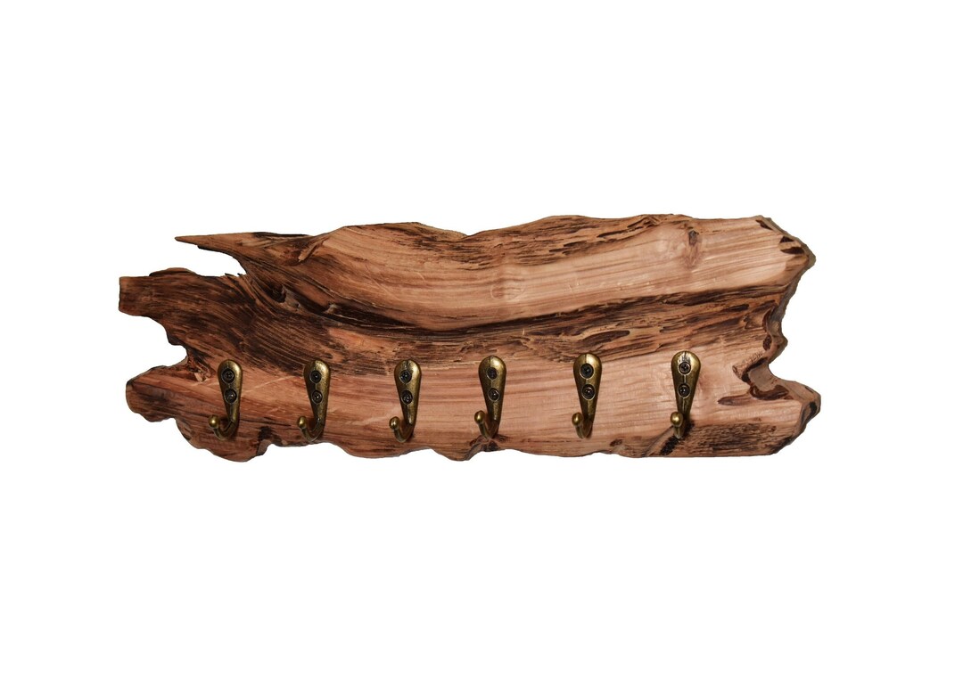 Wood & Wishes - Rustic Oak Key Board, Key Holder; Handmade in Germany ...