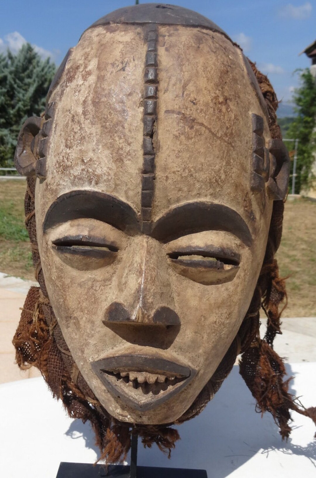 Idoma Mask From Nigeria - Etsy