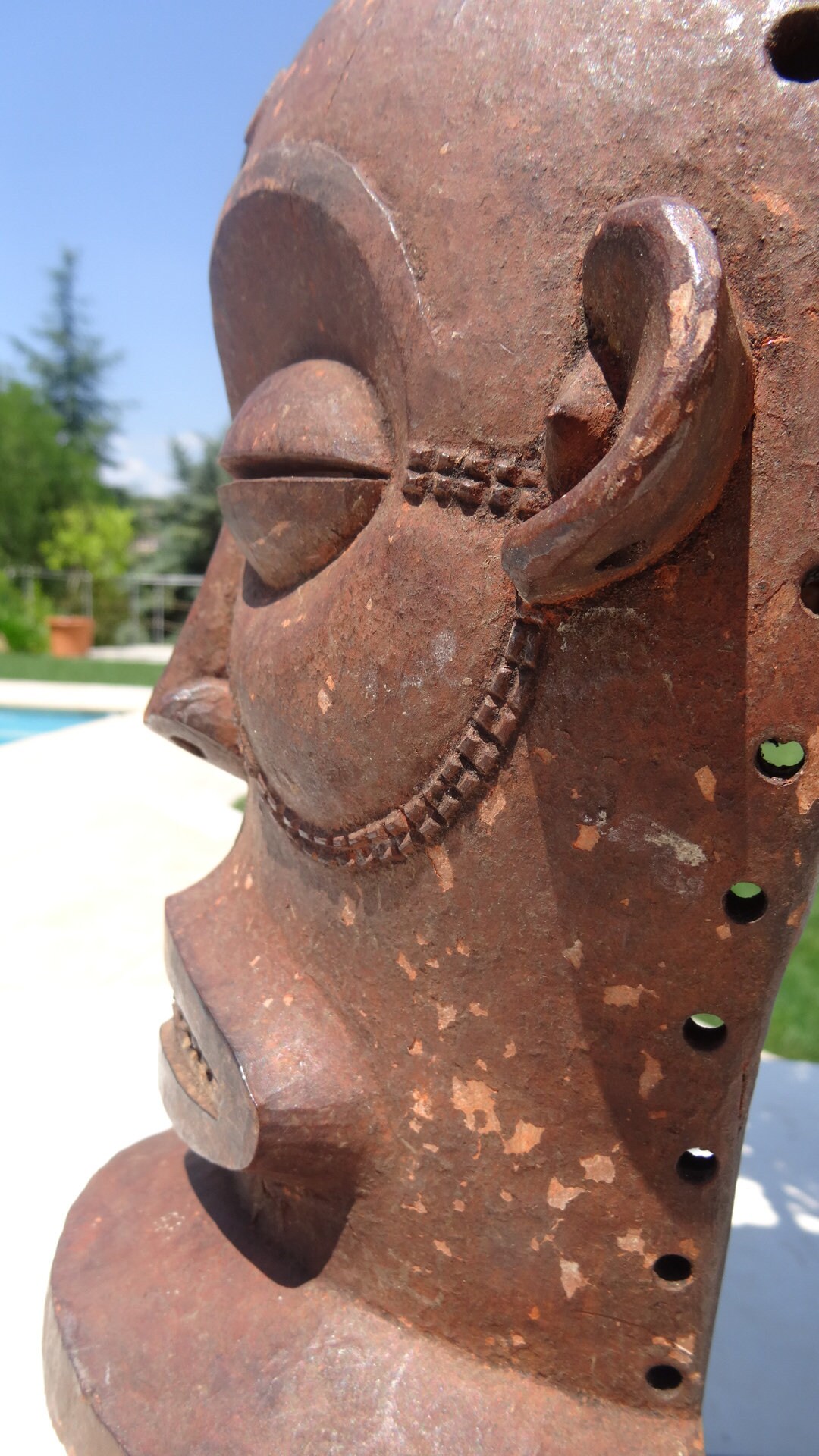 African Mask Chokwé Chihongo, Angola - Etsy