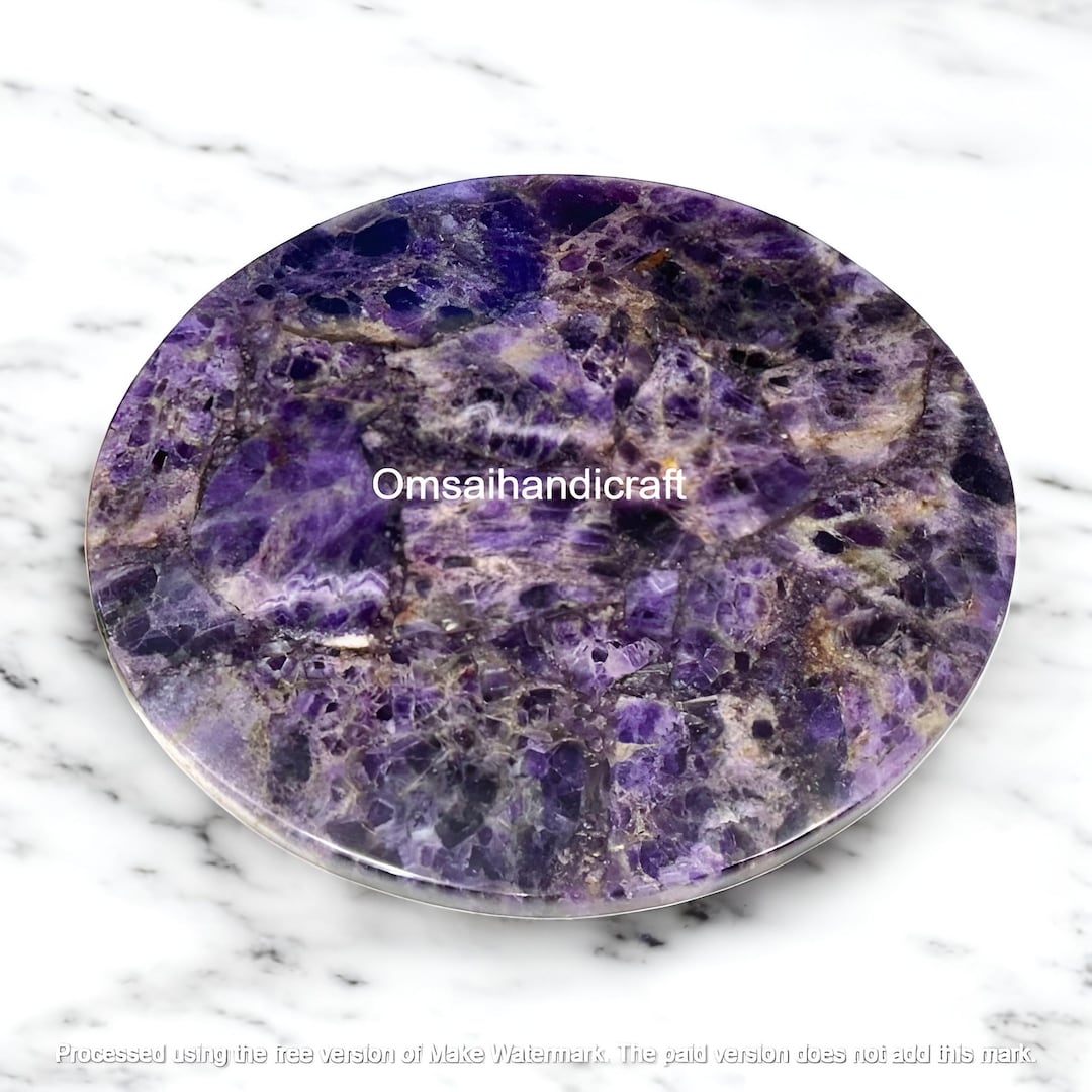 Handmade Amethyst Coffee Table Top: Modern Luxury Interiors - Etsy