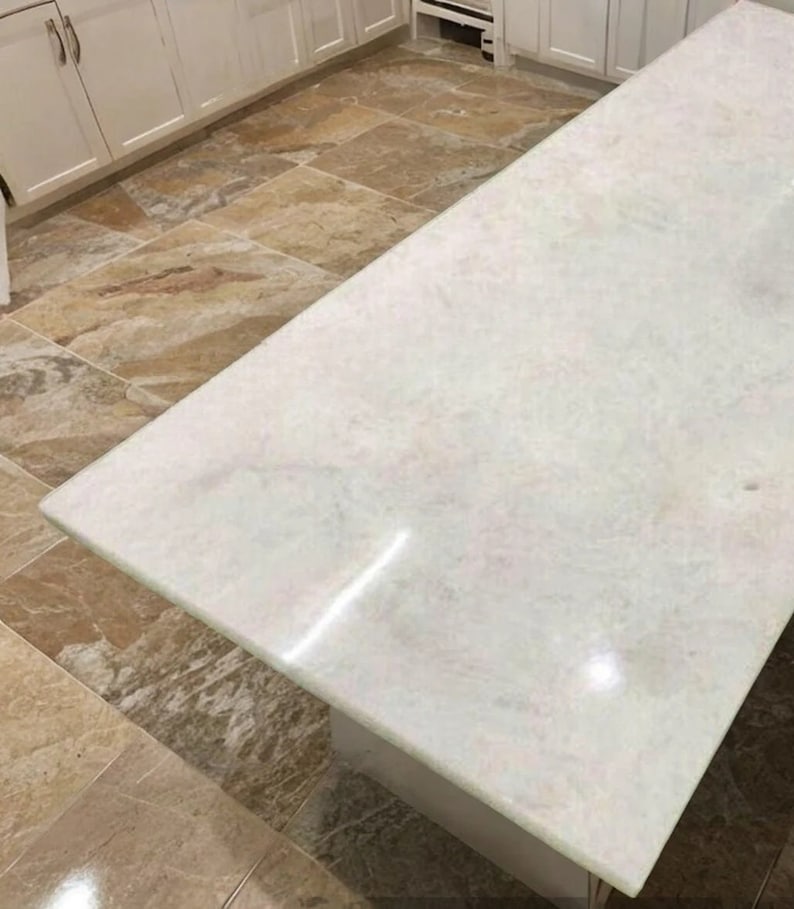 Handmade White Quartz Table Top: Modern Conference Desk Furniture - Etsy