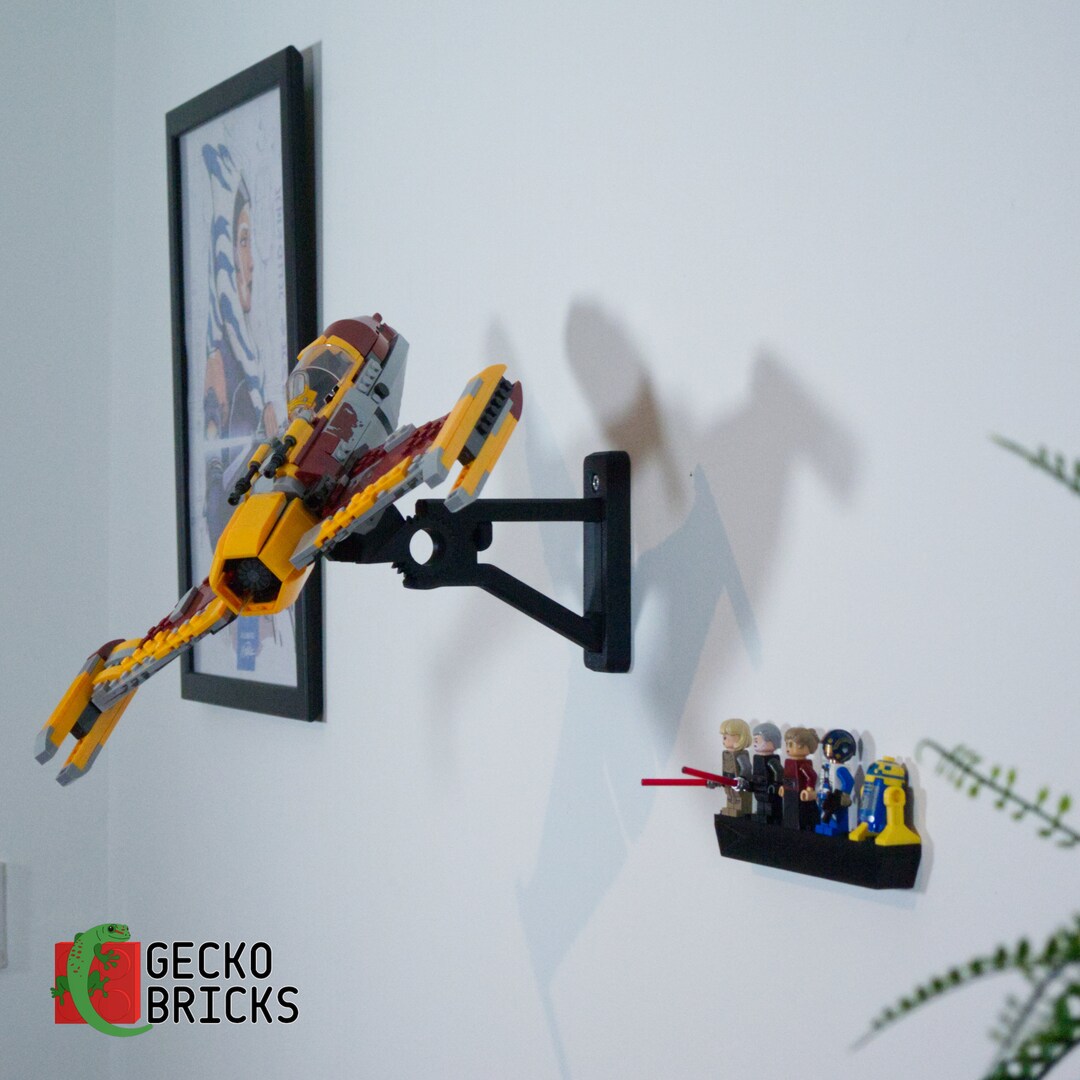 Gecko Bricks Wall Mount for LEGO Shin Hati's Starfighter 75364 - Etsy
