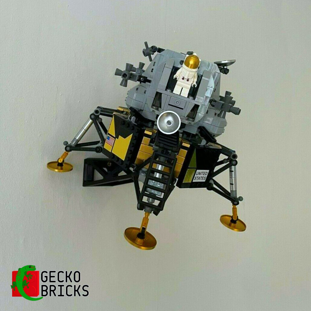 Gecko Bricks Wall Mount for LEGO Nasa Apollo 11 Lunar Lander - Etsy