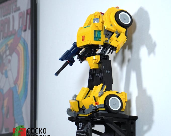 Gecko Bricks Wall Mount for LEGO Transformers Bumblebee 10338 - Etsy