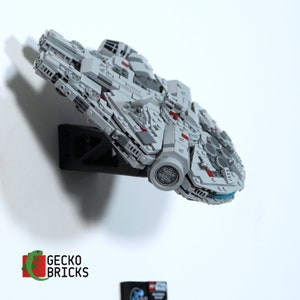 Gecko Bricks Wall Mount for LEGO Star Wars Millennium Falcon Midi Scale ...