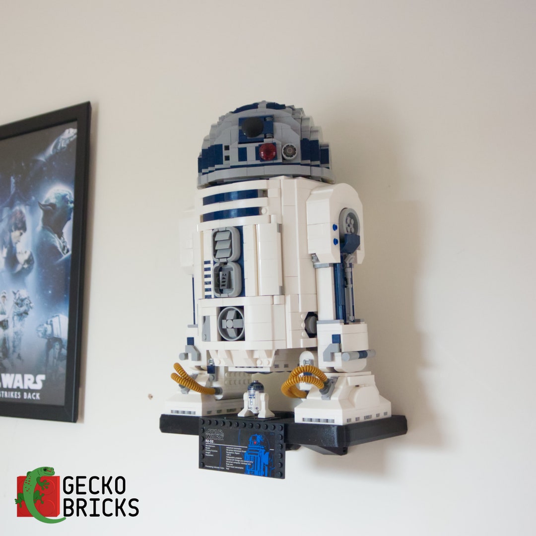 Gecko Bricks Wall Mount for LEGO Star Wars R2-D2 75308 / 10225 - Etsy