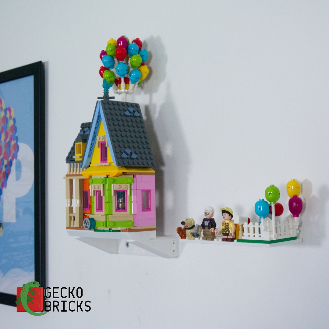 Gecko Bricks Wall Mount for LEGO UP House 43217 - Etsy