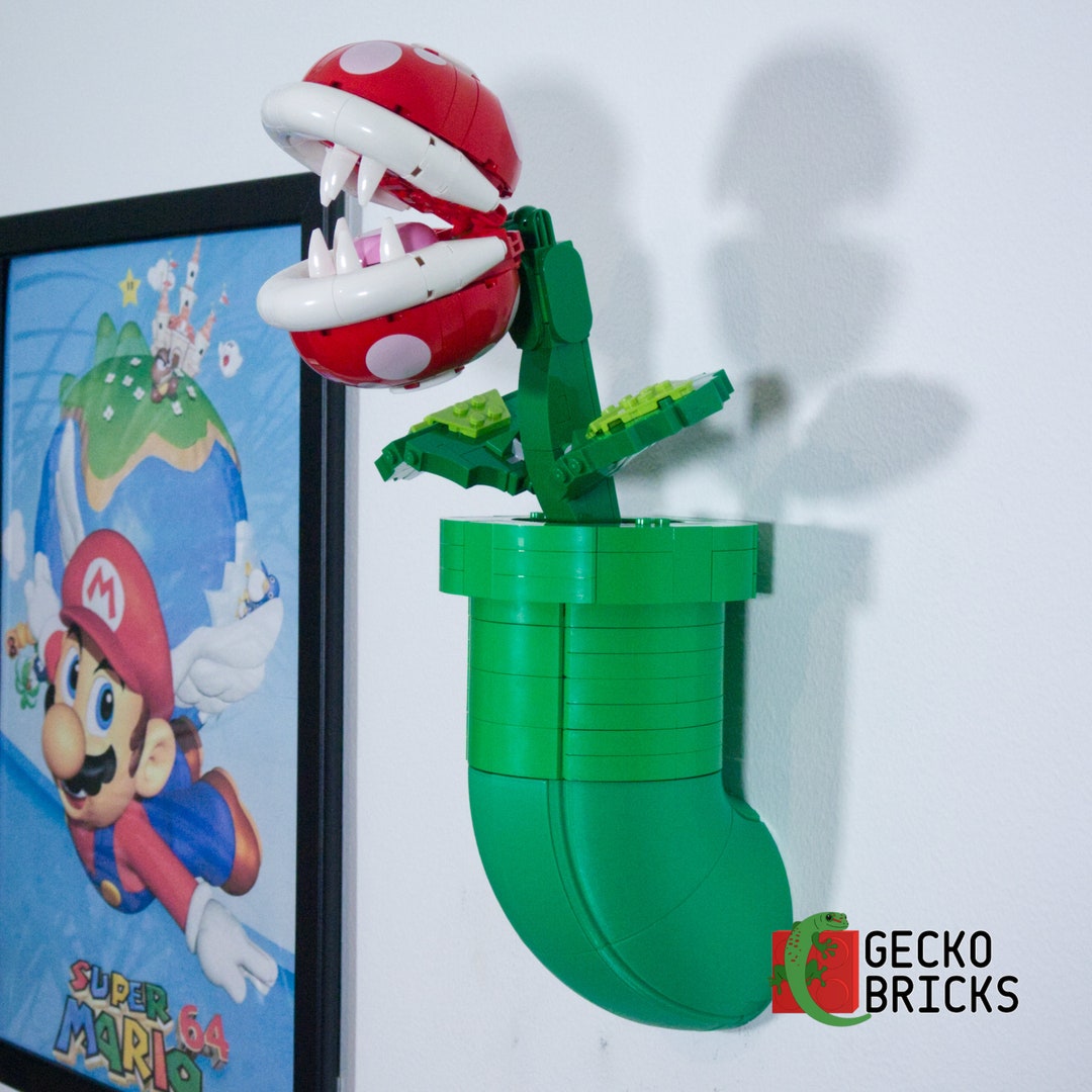 Gecko Bricks Wall Mount for LEGO Up-scaled Minifigure 40649 - Etsy