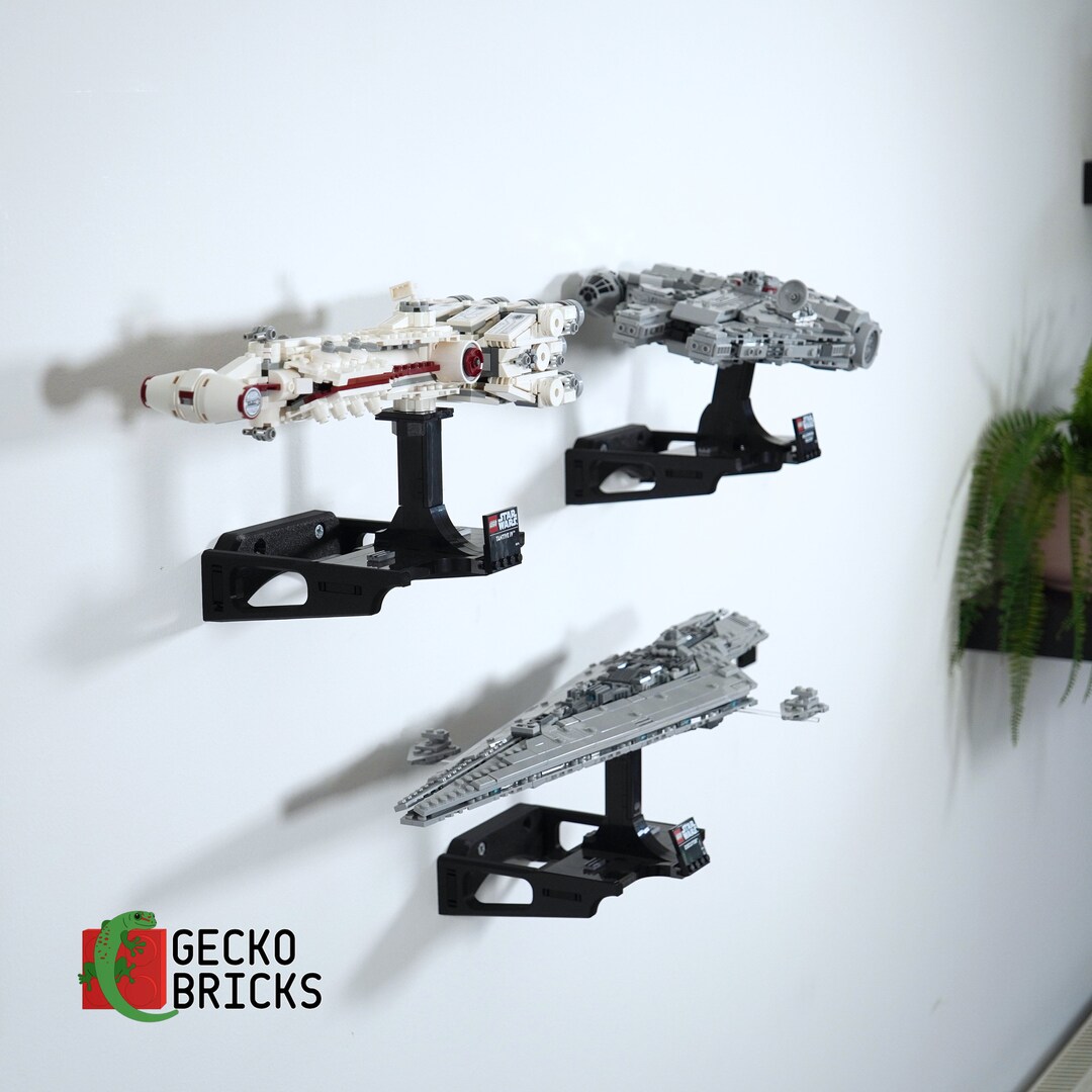 Gecko Bricks Wall Mount for LEGO Star Wars Midi Scale Sets all 2023 ...