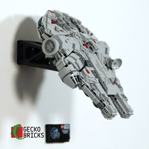Gecko Bricks Wall Mount for LEGO Star Wars Millennium Falcon Midi Scale ...