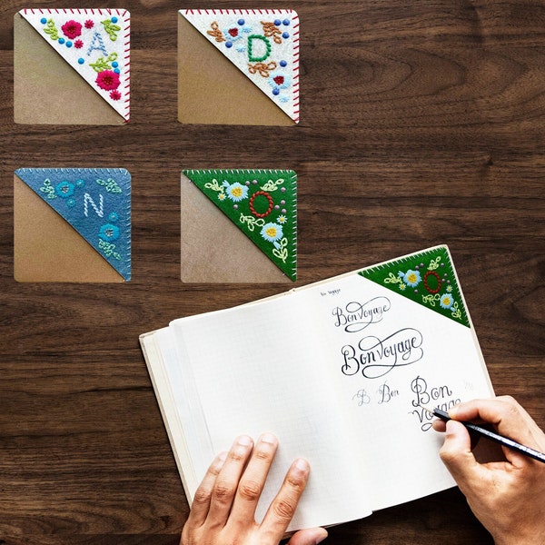 Corner Bookmark - Etsy