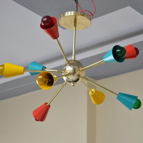 Sputnik Chandelier - Etsy