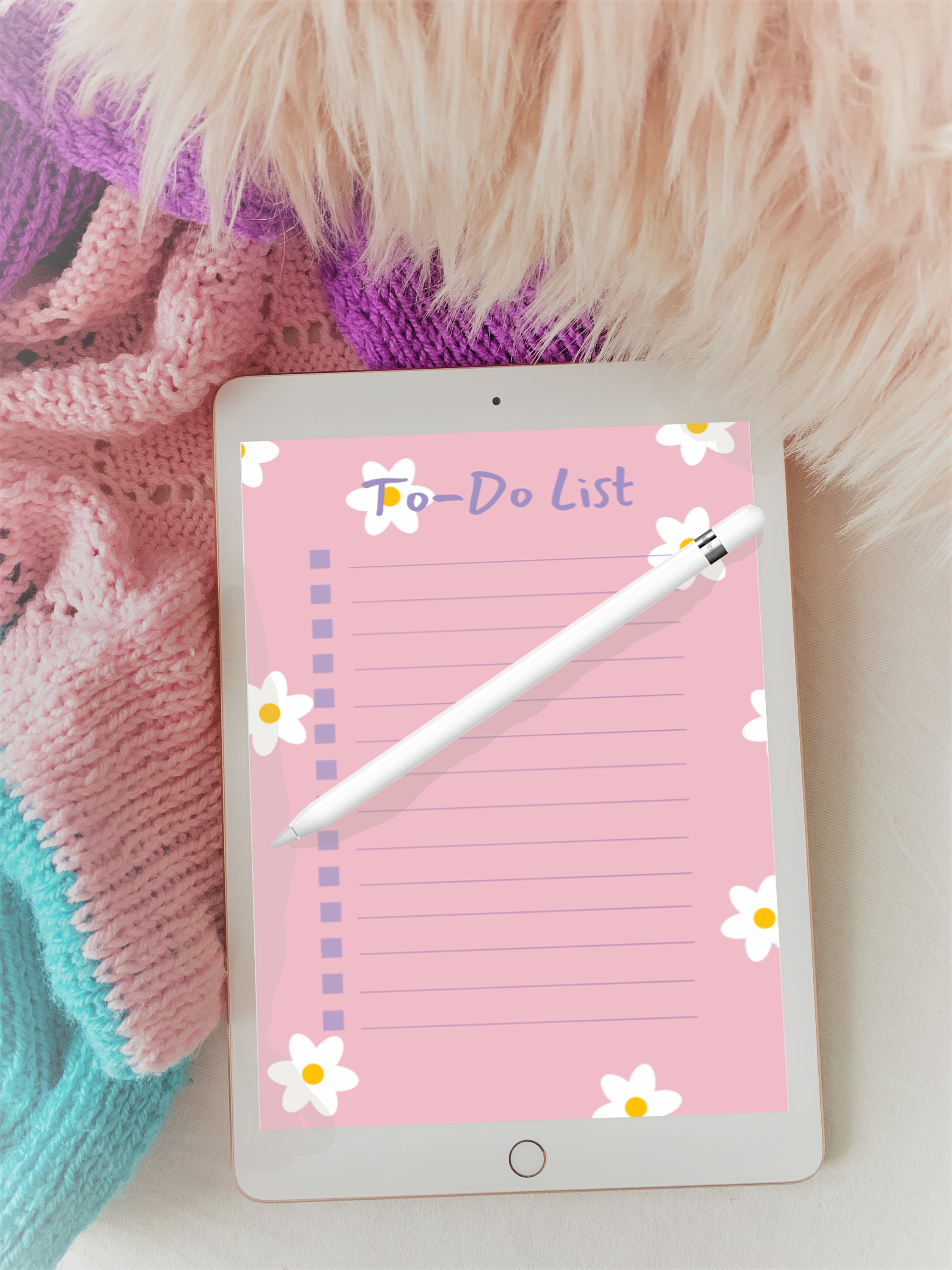 Pink to Do List Printable, Simple Tasks List Template, Productivity ...
