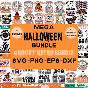 Spooktacular Halloween SVG Bundle Mega Digital Download for Crafts and ...