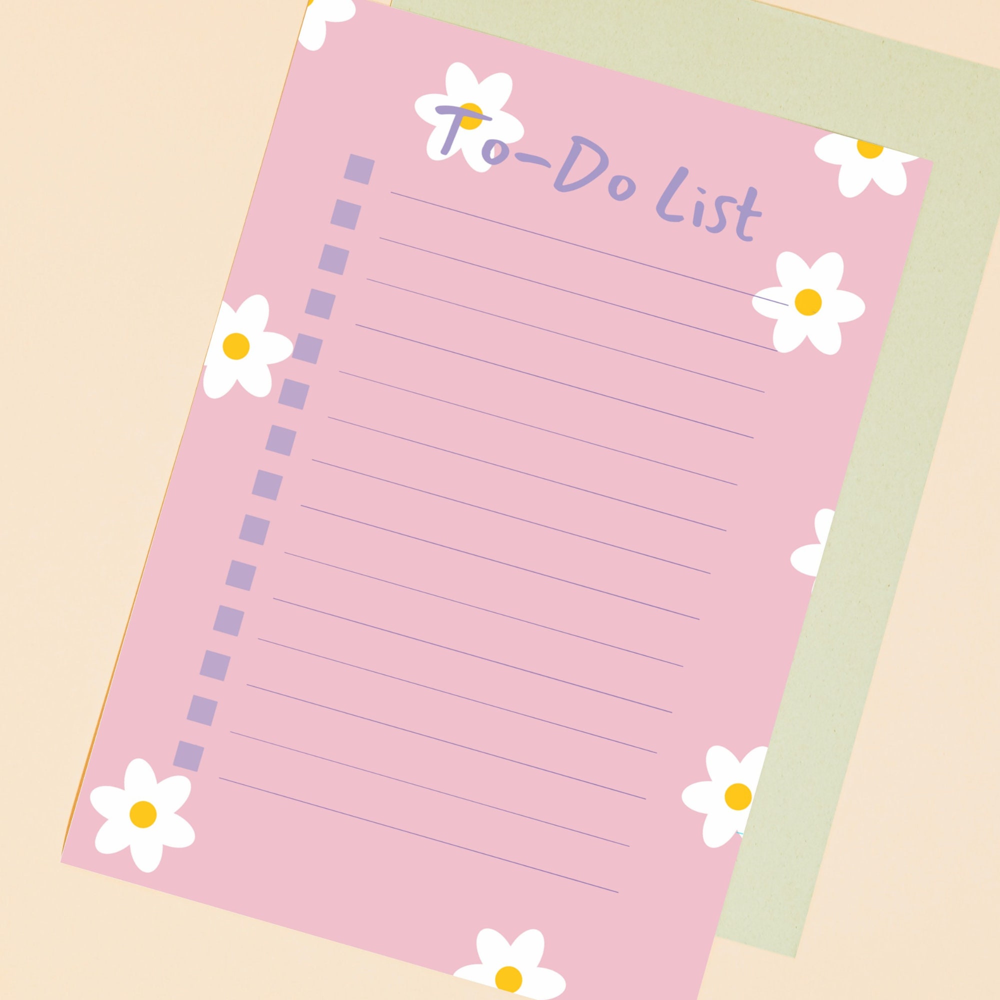 Pink to Do List Printable, Simple Tasks List Template, Productivity ...
