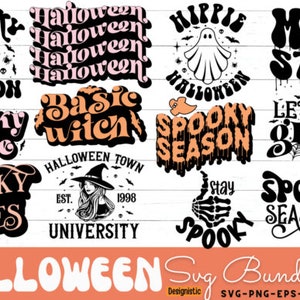 Spooktacular Halloween SVG Bundle Mega Digital Download for Crafts and ...